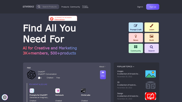 Getinference Ai Radar Ai Tool Introduction Price Traffic Pros Vs Cons Fqa Use Cases
