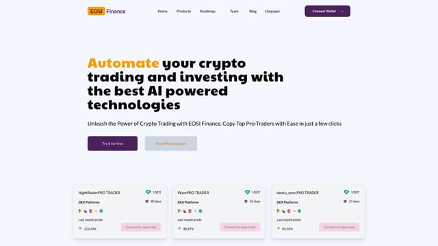 Eosi Finance Ai Tool Introduction Price Traffic Pros Vs Cons Fqa Use Cases Freeworkai
