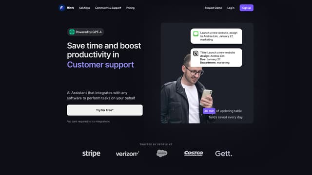 Hints Ai Tool Introduction Price Traffic Pros Vs Cons Fqa Use Cases Freeworkai