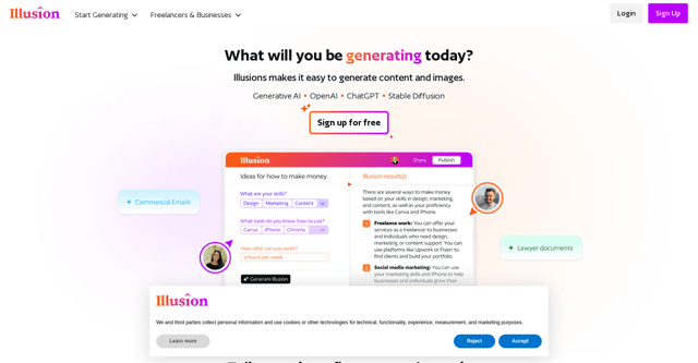 Illusion Ai Ai Tool Introduction Price Traffic Pros Vs Cons Fqa Use Cases Freeworkai