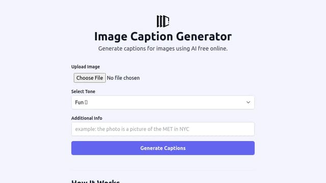 Image Caption Generator Ai Tool Introduction Price Traffic Pros Vs Cons Fqa Use Cases