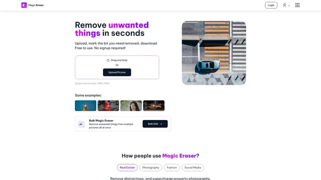 Magic Eraser Ai Tool Introduction Price Traffic Pros Vs Cons Fqa Use Cases Freeworkai