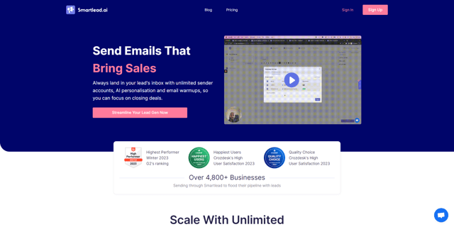 Smartlead Ai Tool Introduction Price Traffic Pros Vs Cons Fqa Use Cases Freeworkai