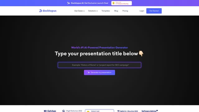 Decktopus Ai Ai Tool Introduction Price Traffic Pros Vs Cons Fqa Use Cases Freeworkai